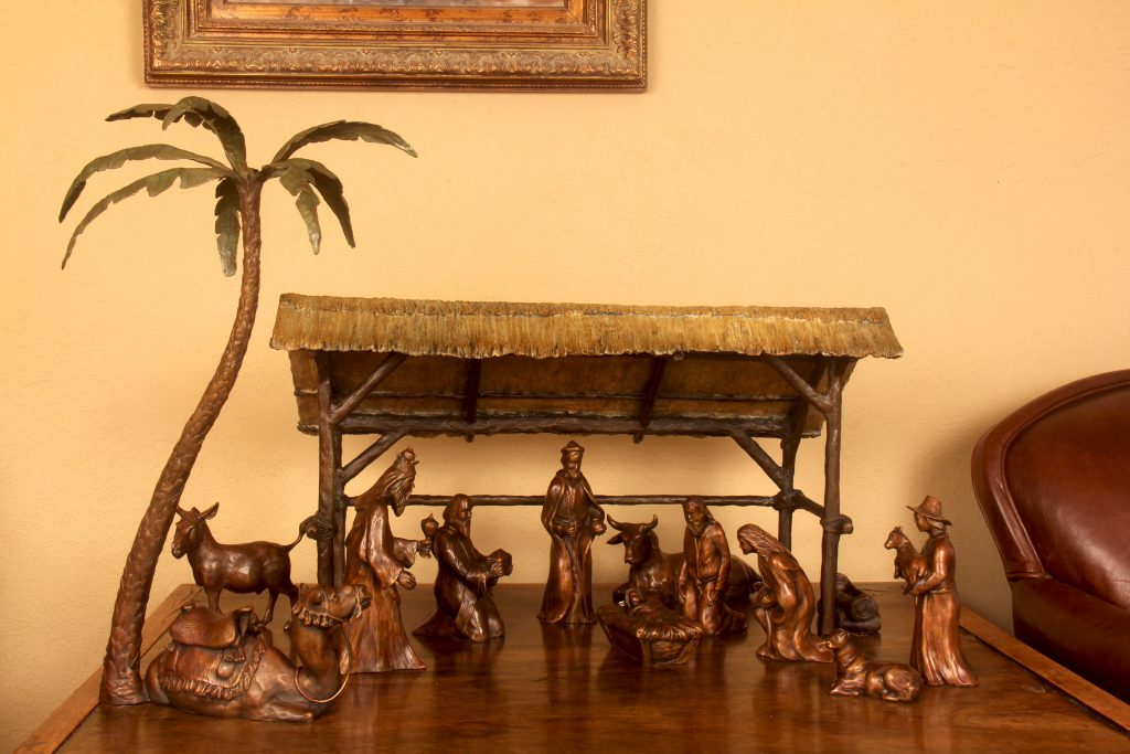 Nativity – Christopher Smith – Wildlife Bronze Sculptor